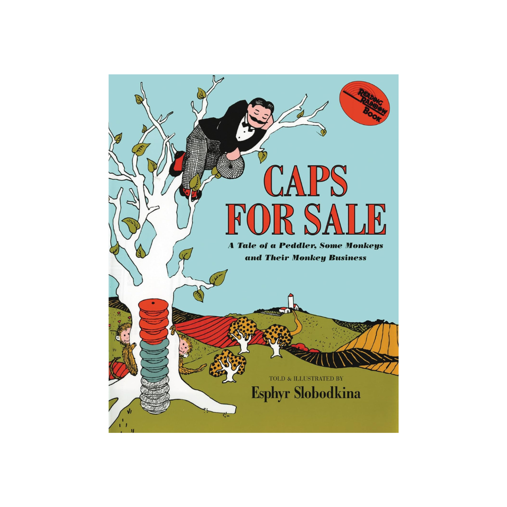 Caps For Sale Board Book by Esphyr Slobodkina | Acorn Toy Shop