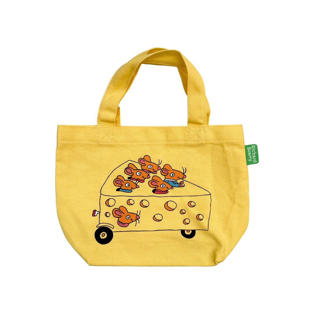 Richard Scarry Small Canvas Tote Bag · Cheese Car Limited Edition ...